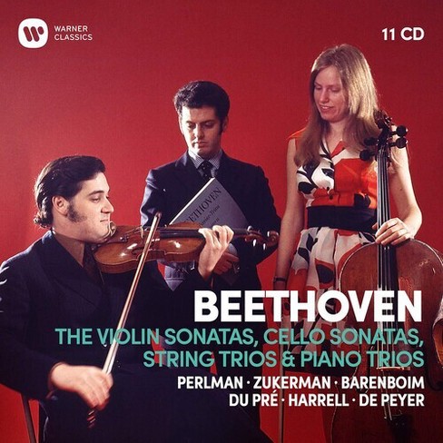 Itzhak Perlman & Pinchas Zukerman - Beethoven: Complete Violin Sonatas, Cello Sonatas, Piano ...