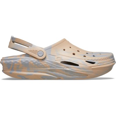 Crocs Adult Off Grid Marbled Clogs, W7/m5, Light Grey/multi : Target