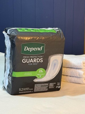 Depend Guards/incontinence Bladder Control Pads For Men - Maximum ...