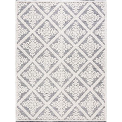 Vermont Vrm306 Hand Woven Area Rug - Ivory/navy - 6'x9' - Safavieh ...