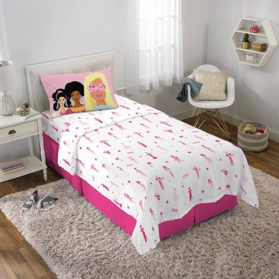 Twin Barbie Kids' Bedding Set : Target