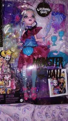 Monster High Lagoona Blue Fashion Doll In Monster Ball Party Dress With ...