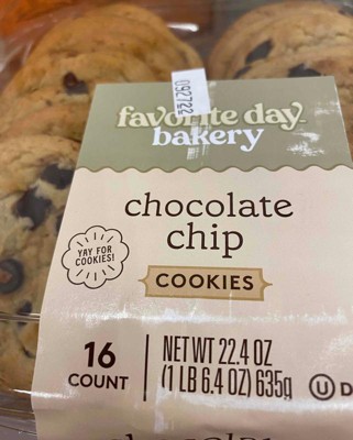 Chocolate Chip Cookies - 16ct/22.4oz - Favorite Day™ : Target