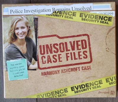 Pressman Unsolved Case Files: Harmony Ashcroft Board Game : Target