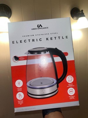 Electric Tea Kettle - 1.8l Glass & Stainless Steel Electric Tea Kettle ...