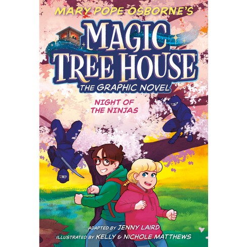 Night Of The Ninjas Graphic Novel - (magic Tree House (r)) By Mary Pope ...