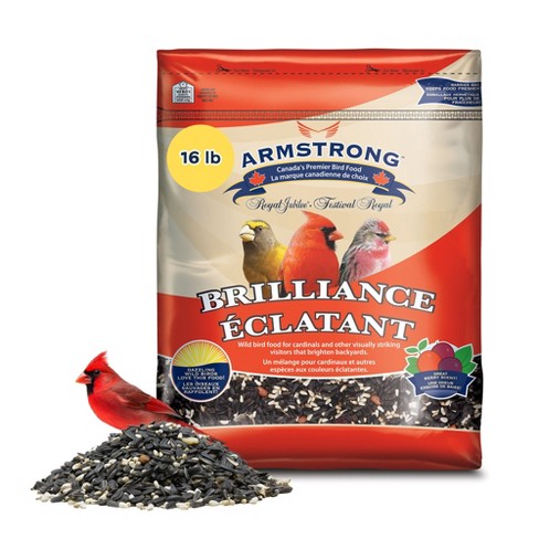 Armstrong Wild Bird Food Royal Jubilee Brilliance Bird Seed Blend, 16lbs : Target