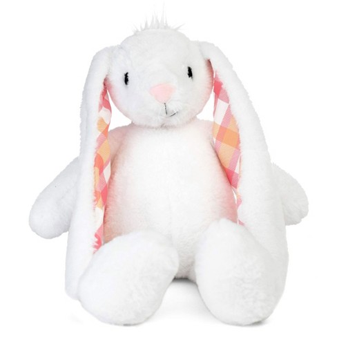 Plushible White Plaid Eared Bunny : Target