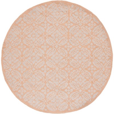 Madrid Shag Mdg256 Power Loomed Area Rug - Blush - 8' Round - Safavieh ...