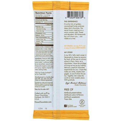 Chuao Chocolatier Honeycomb Bar - Case Of 12/2.8 Oz : Target