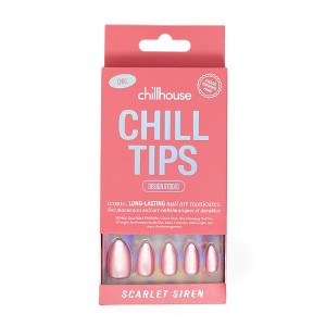 Chillhouse Chill Tips Press-On Nail Set - Design Studio - Scarlet Siren ...