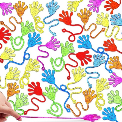 120pcs Sticky Hands Party Favors, Party Table Favor Set For Kids ...