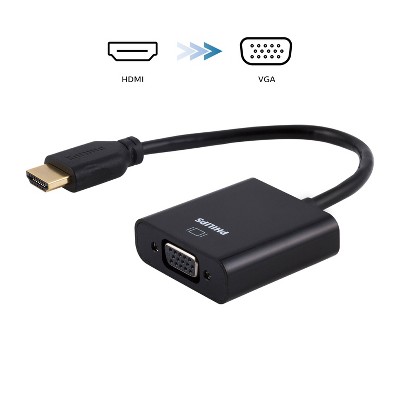 Philips Display Port To Hdmi Adapter - Black : Target