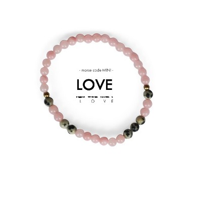 Ethic Goods Girl's 4mm Morse Code Bracelet Mini [strength] : Target