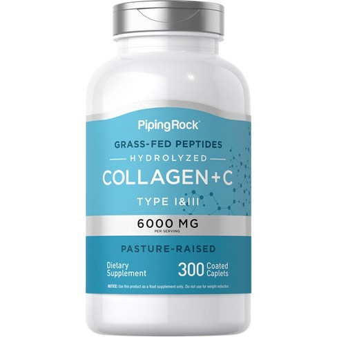 Piping Rock Collagen 6000mg | 300 Caplets : Target