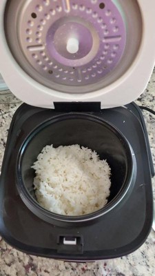 Rice Robot Rice Cooker 4.5 Cups Cooked Electric Mini Rice Maker Pot ...