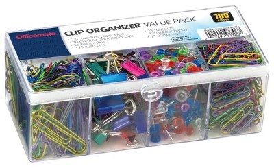 Officemate Paper Clips Pvc-free Plastic Coated Wire Jumbo Pink 80/pack ...