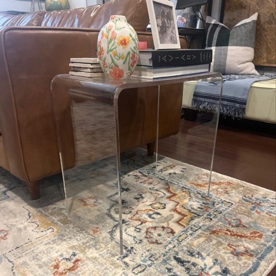 Acrylic side table target store