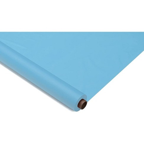 Crown Display 40 Inch. X 100 Feet Disposable Plastic Tablecloth Roll ...