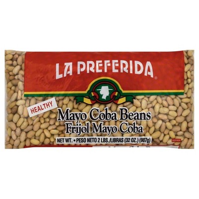 La Preferida Mayo Coba Beans - Dry - Case Of 12 - 2 Lb : Target