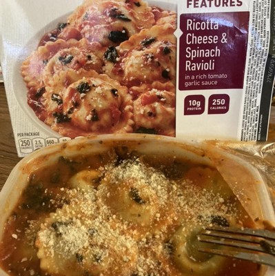 Lean Cuisine Protein Kick Frozen Ricotta Cheese & Spinach Ravioli - 8oz ...