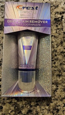 Crest 3d White Deep Stain Remover Daily Toothpaste Ultra White - 2.1oz : Target