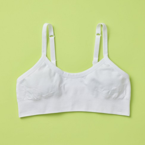 Yellowberry Girls' Favorite Double-layered, High-quality Seamless Bra ...