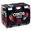 Oikos Pro Mixed Berry Cultured Dairy Drink - 3.1 Fl Oz/6ct : Target
