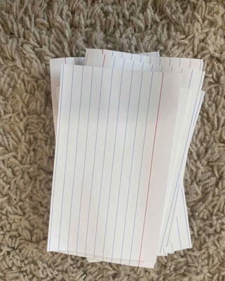 3''x5'' 200ct Index Cards Heavy Weight Ruled White - Up&up™ : Target