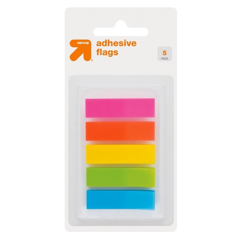 Adhesive Flags 5 Pads 150ct Solid - Up&up™ : Target