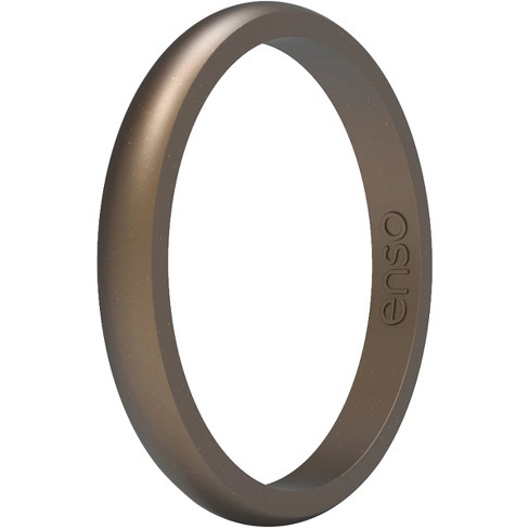Enso Rings Halo Elements Series Silicone Ring - 8 - Meteorite : Target