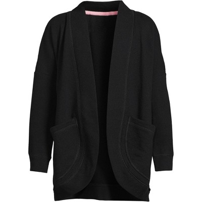 Girls Tie Front Cropped Cardigan Shrug-black-s : Target