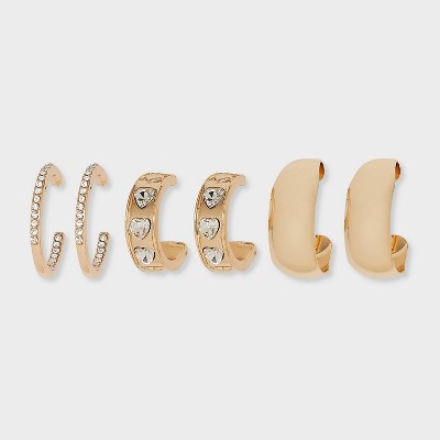 Target heart earrings store