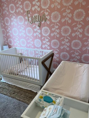 Wipeable Changing Pad Cover - Solid Pink - Cloud Island™ : Target