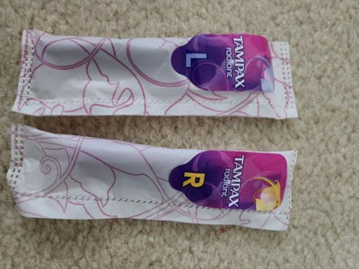 Tampax Pocket Radiant Compact Tampons Regular Absorbency - Unscented ...