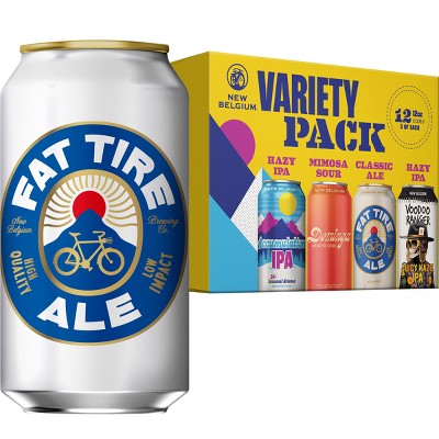 New Belgium Brewing Variety Pack - 12pk/12 Fl Oz Cans : Target