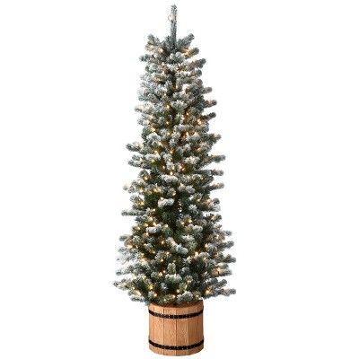 National Tree Company 6.5 Ft Pre-lit 'feel Real' Artificial Full ...