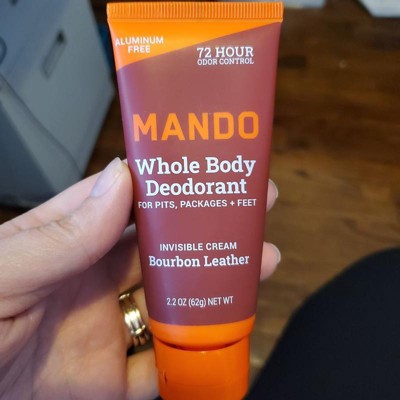 Mando Whole Body Deodorant - Men's Aluminum-free Invisible Cream ...