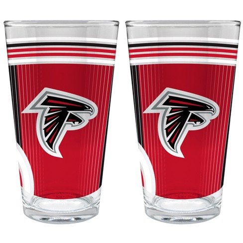 Nfl Atlanta Falcons 2pc Pint Glass Set : Target