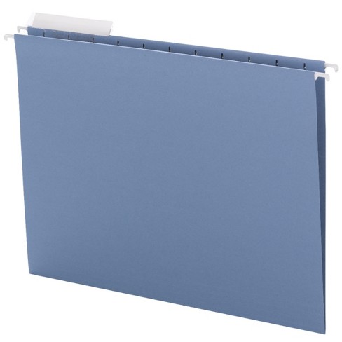 Smead Hanging File Folder With Tab, 1/3-cut Adjustable Tab, Letter Size ...