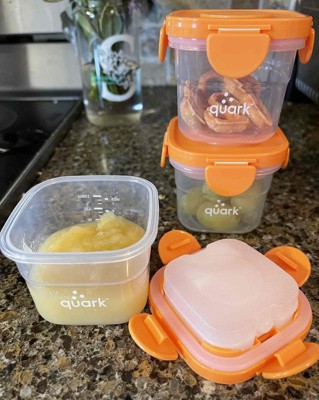 Quark Storii Baby Food Storage Containers With Integrated Ice Packs ...