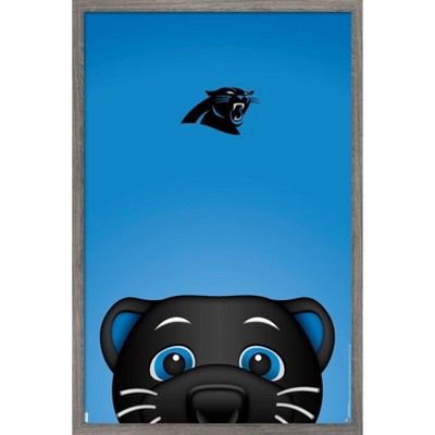 Trends International Nfl Carolina Panthers - Drip Helmet 20 Framed Wall ...