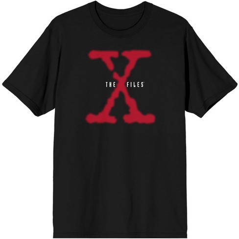 The X-files Fight The Future Crew Neck Short Sleeve Black Women's Short ...