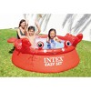 Intex 26100eh Happy Crab Easy Set 6ft X 20in Round Inflatable Ring ...