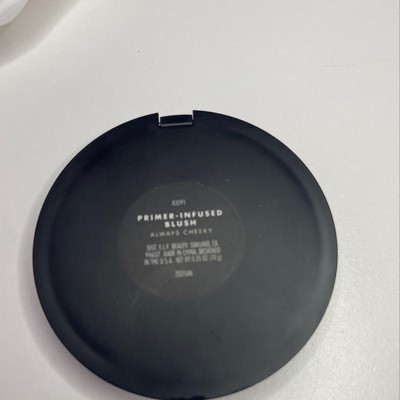 E.l.f. Primer-infused Blush Always Rosy - 0.35oz : Target