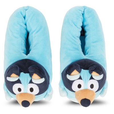 Bluey Ladies Bingo Slippers - Ladies Classic Bingo Big Face Plush ...