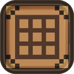 Minecraft 7" 8ct Snack Paper Plates : Target