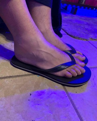 Men's Brent Flip Flop Sandals - Goodfellow & Co™ Black : Target