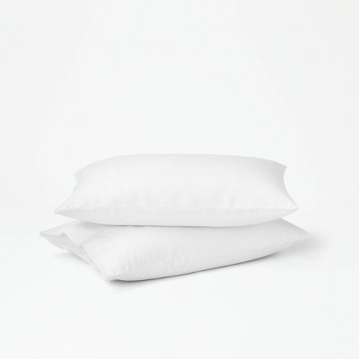 Tuft & Needle King Hemp Pillowcase Set Cloud White : Target