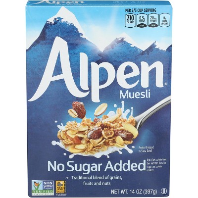 Alpen Original Muesli Cereal - Case Of 12/14 Oz : Target